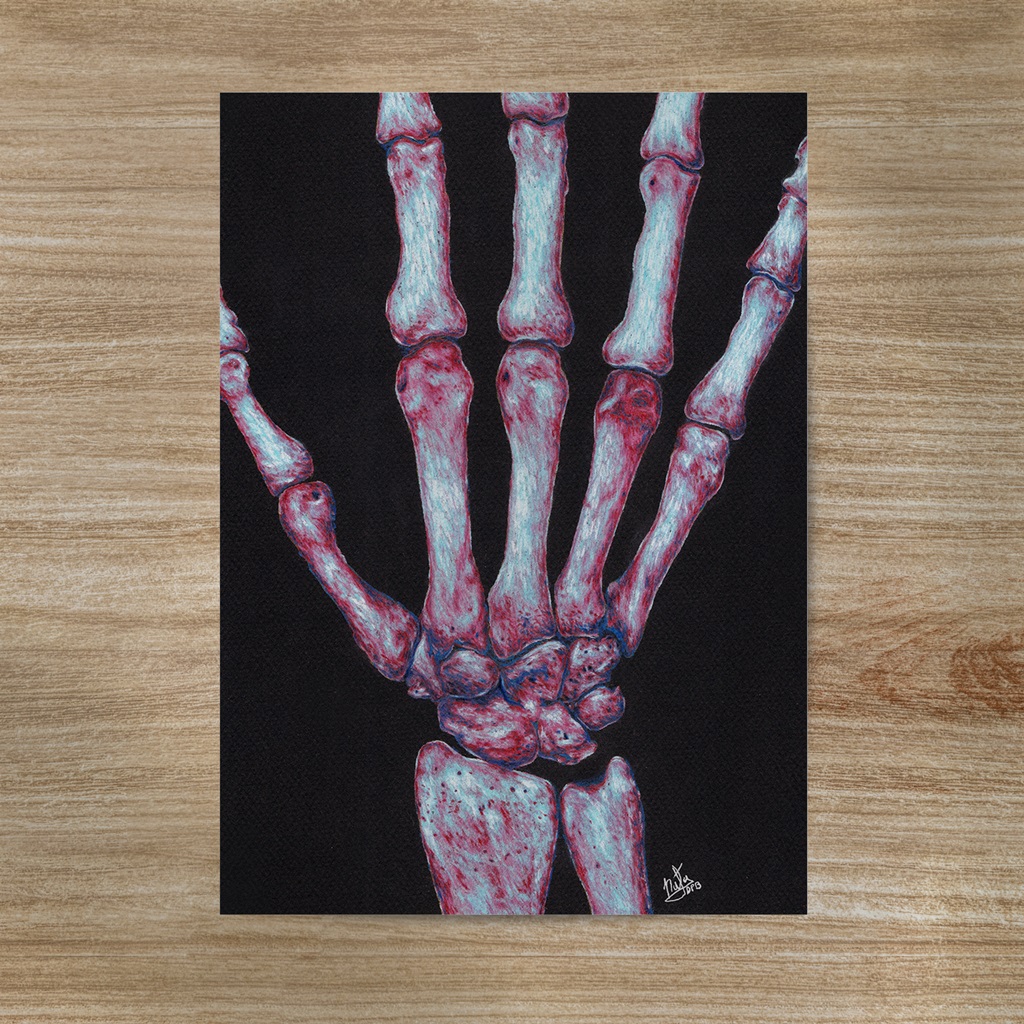 Lámina Renuntiat - Serie Réquiem - NataDPB