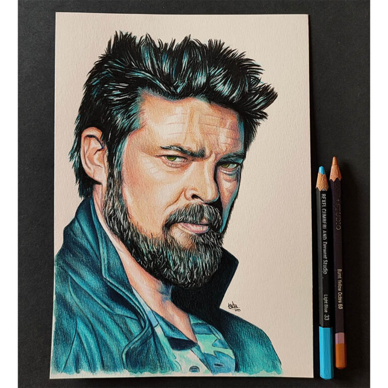 Dibujo Original Billy Butcher (The Boys) - Fan Art - NataDPB